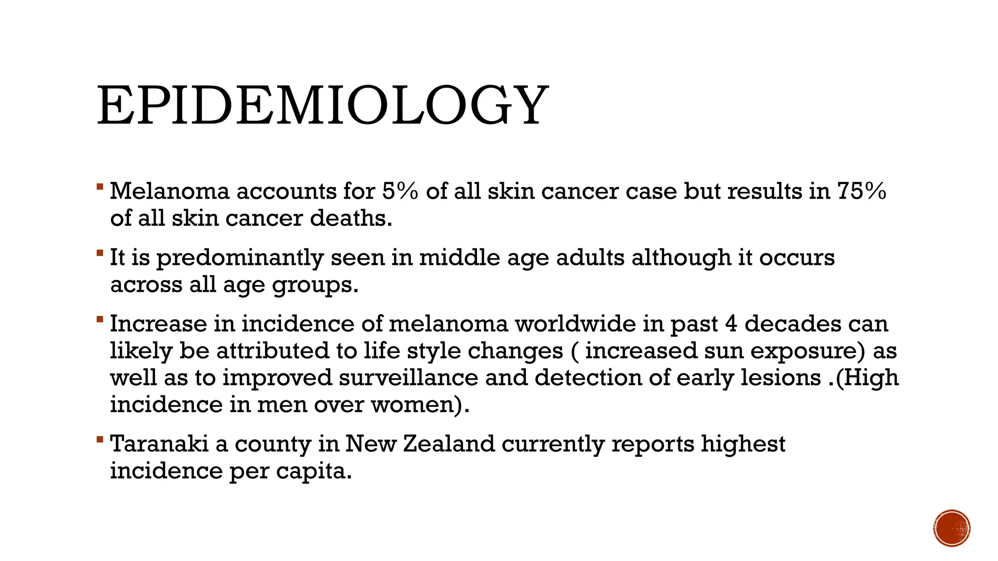 Melanoma a discourse by surgical resident .pptx