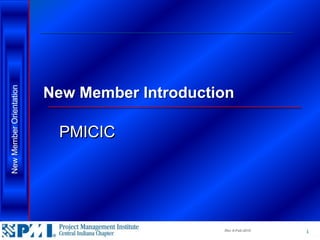 New Member Introduction | PPT