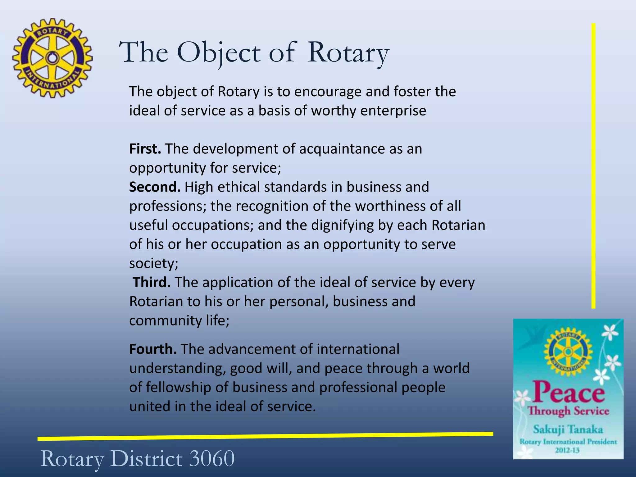 Rotary Club Orientation | PPTX