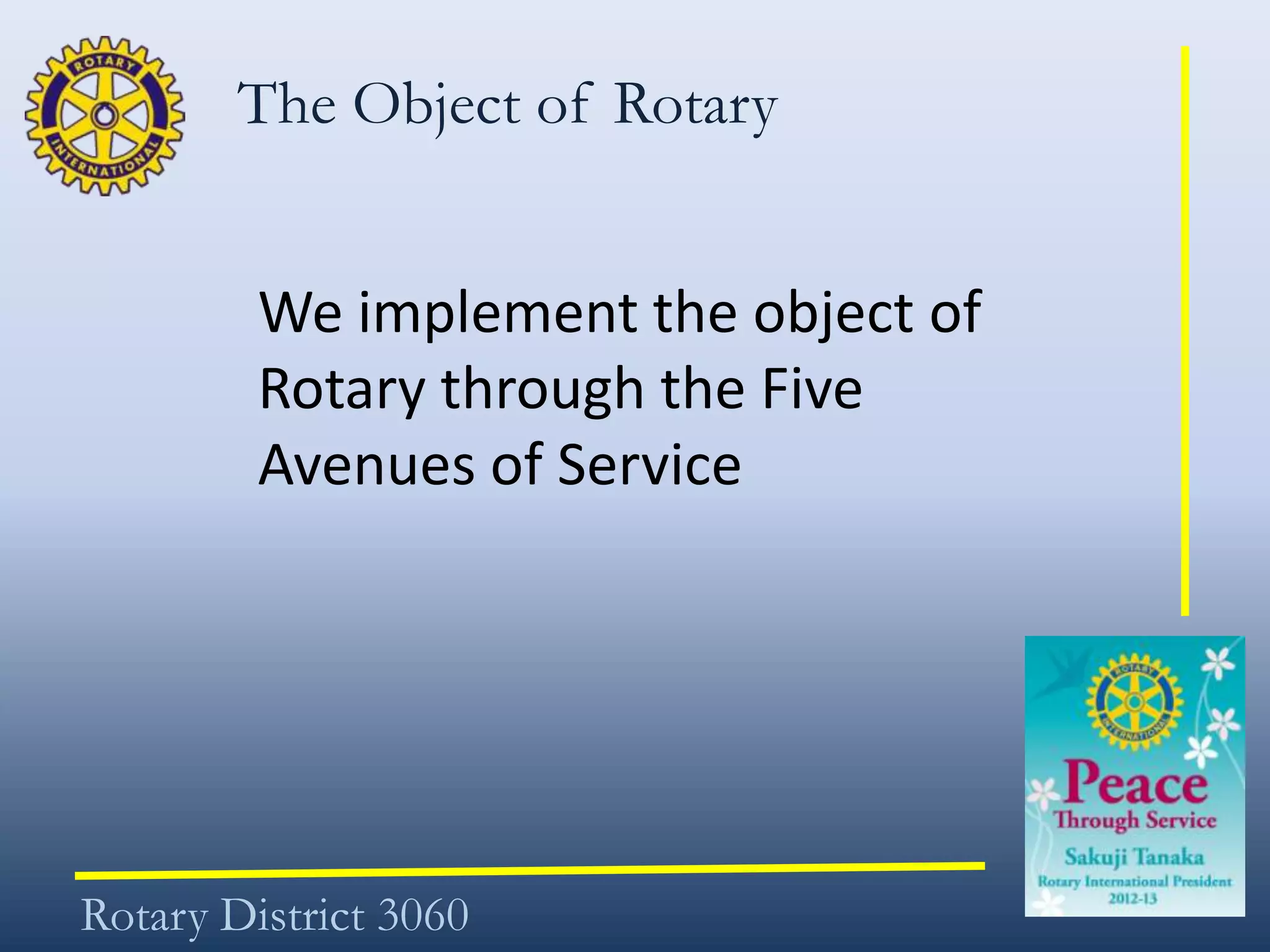 Rotary Club Orientation | PPTX