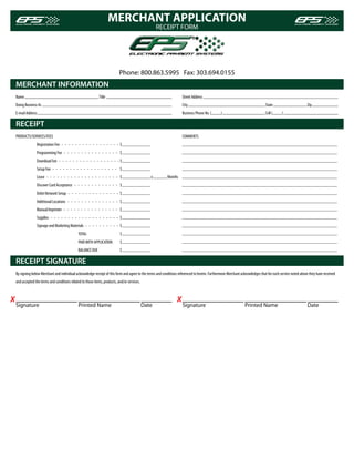 New merchantapplication | PDF