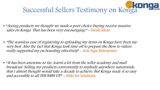 New Merchant Orientation on Konga Mall | PPT