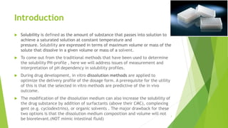 New methods of solubility | PDF