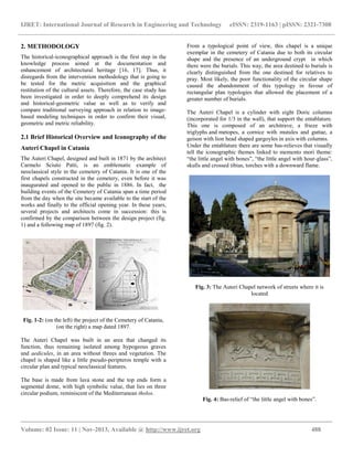 New methodologies for cultural heritage enhancement | PDF