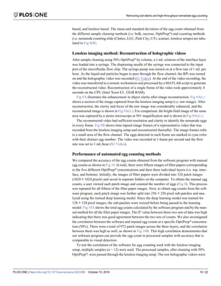 Extracting and counting of parasite eggs from soil | DOCX