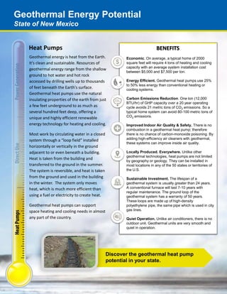 Geothermal Energy Potential - New Mexico | PDF
