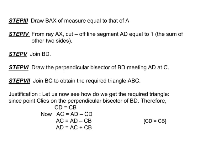 construction (maths) | PPTX