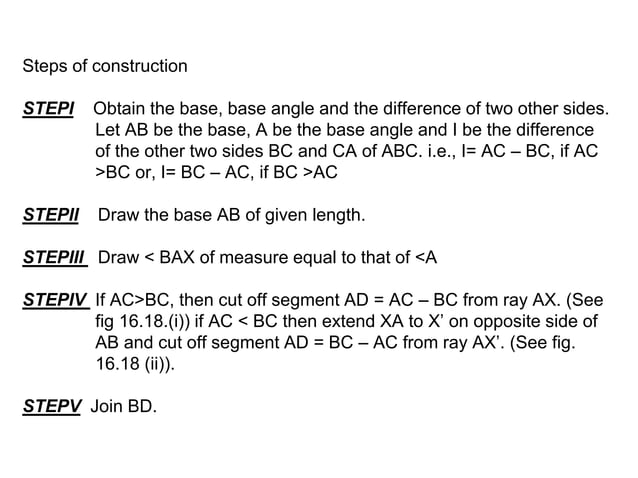 construction (maths) | PPTX