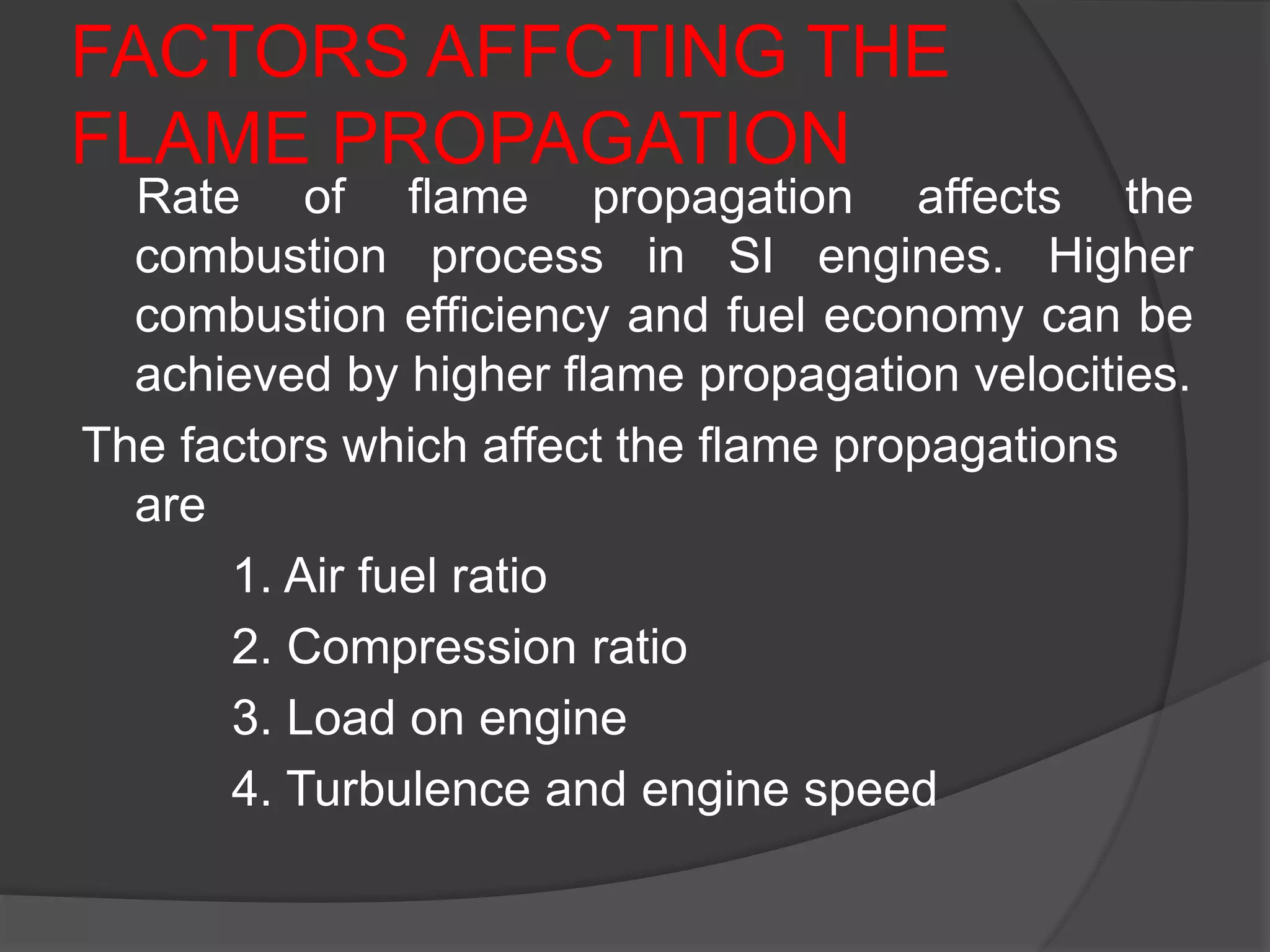 COMBUSTION IN S I & C I ENGINES | PPTX