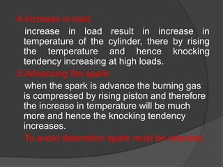 COMBUSTION IN S I & C I ENGINES | PPTX