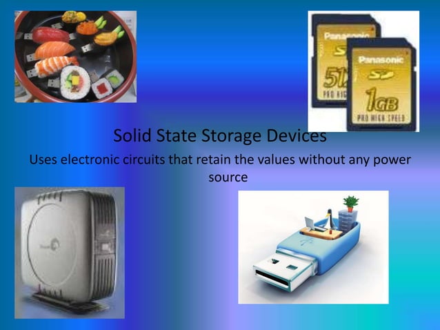 storage devices | PPT