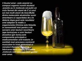 chimie arome de uz alimentar | PPTX