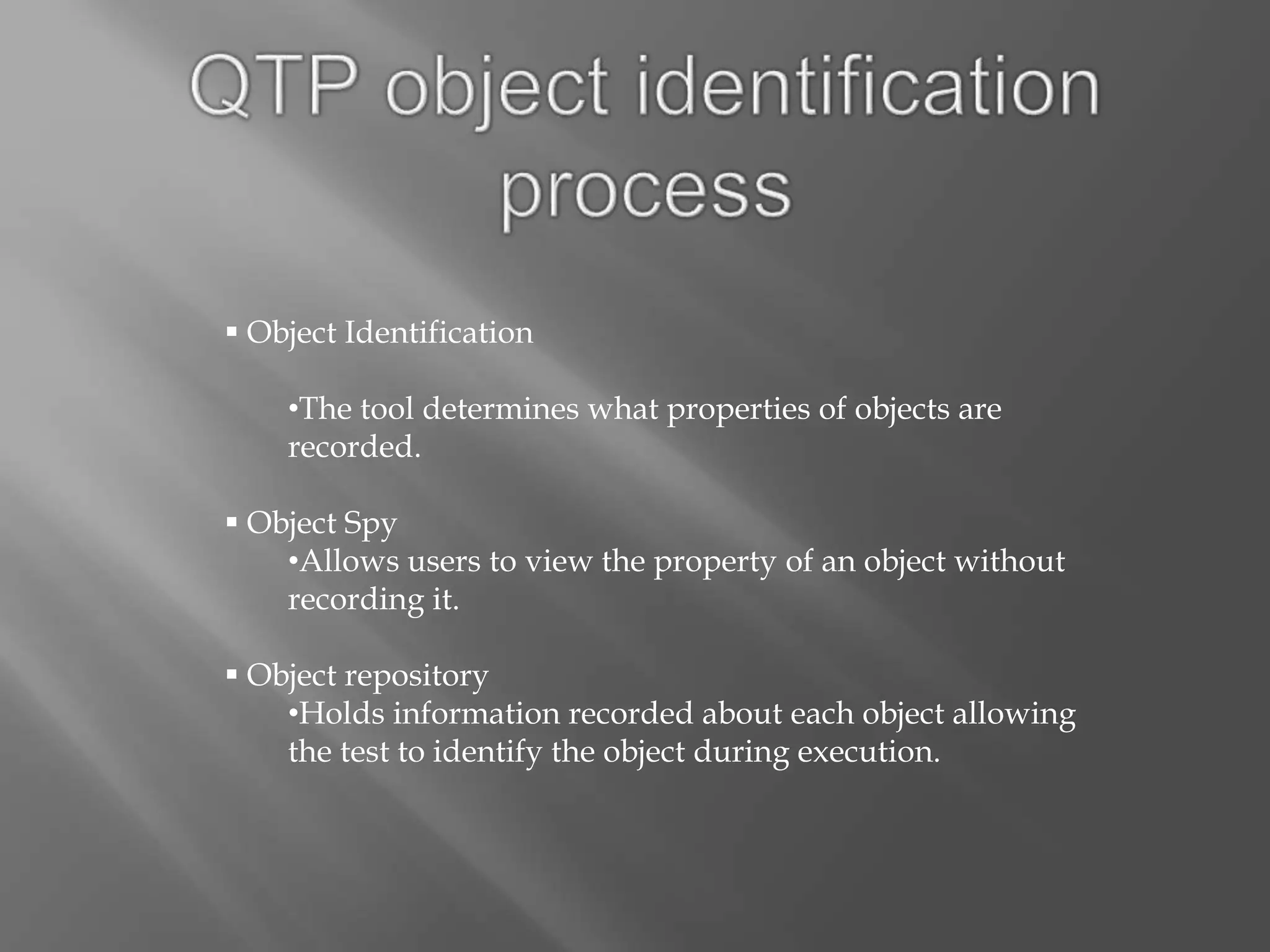 QTP Presentation | PPT