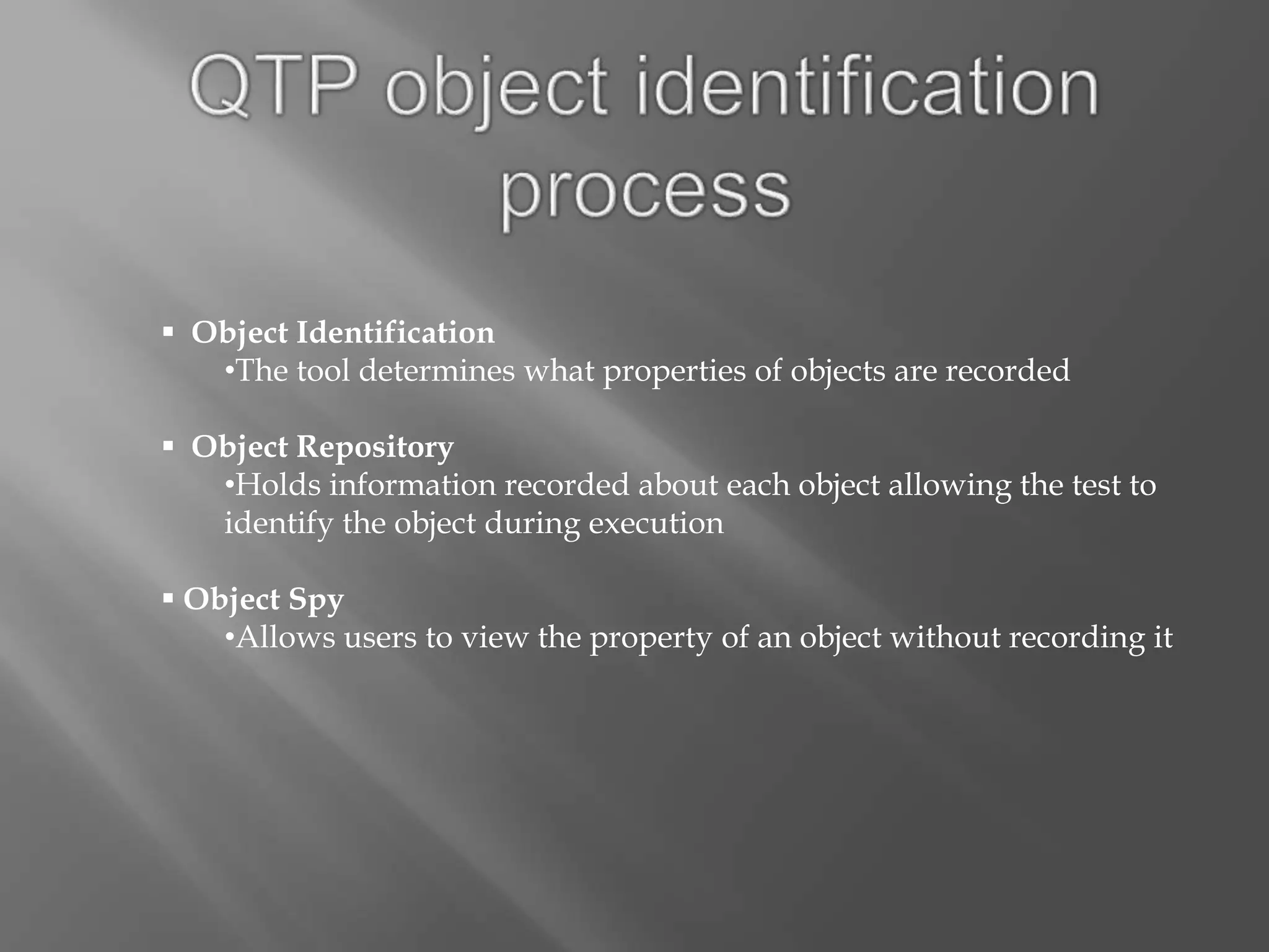 QTP Presentation | PPTX
