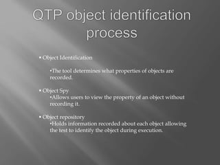 QTP Presentation | PPTX