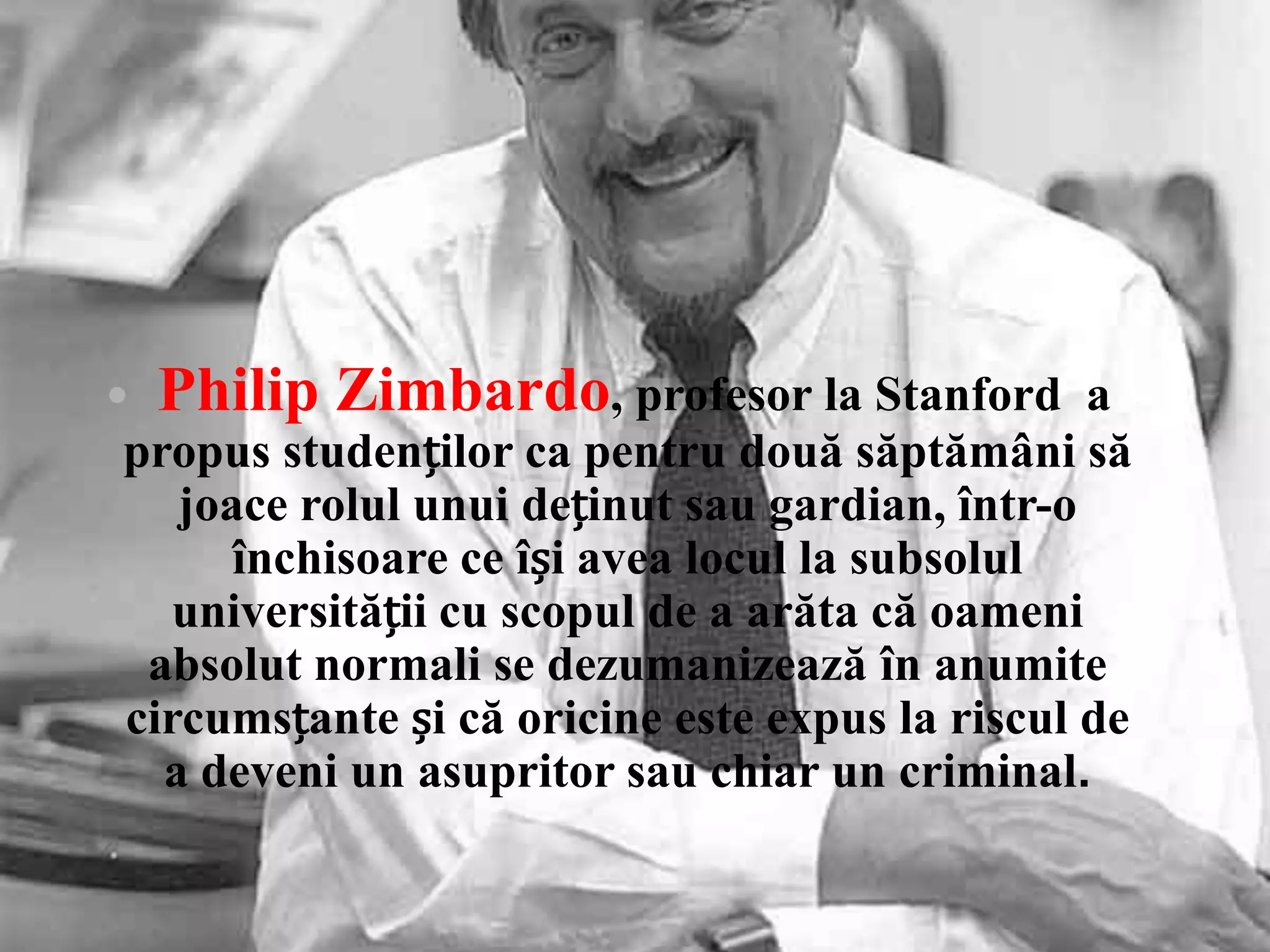 Experimentul Stanford:::... Raluca Manea | PPTX