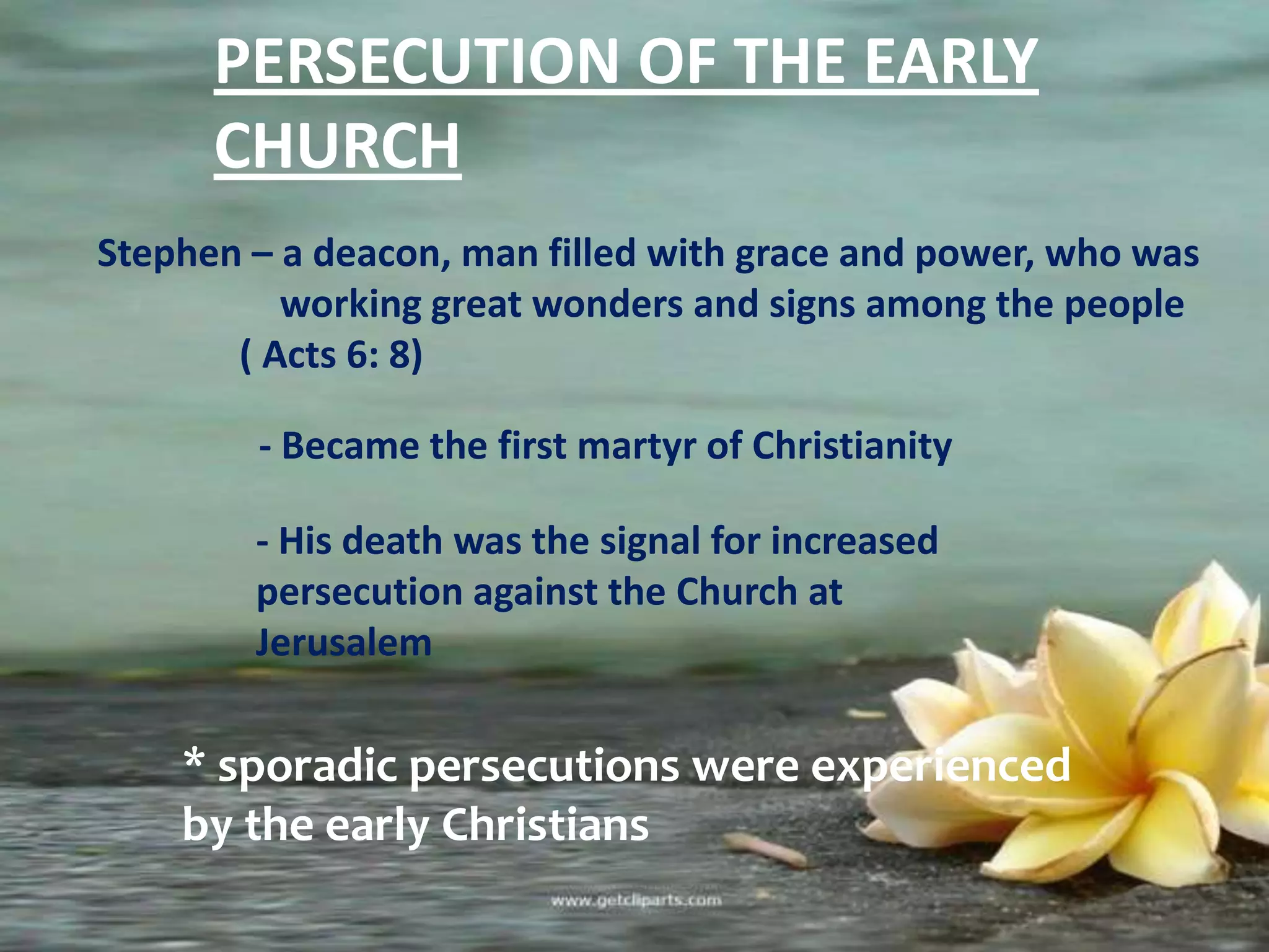 A Brief History of Catholic church | PPTX