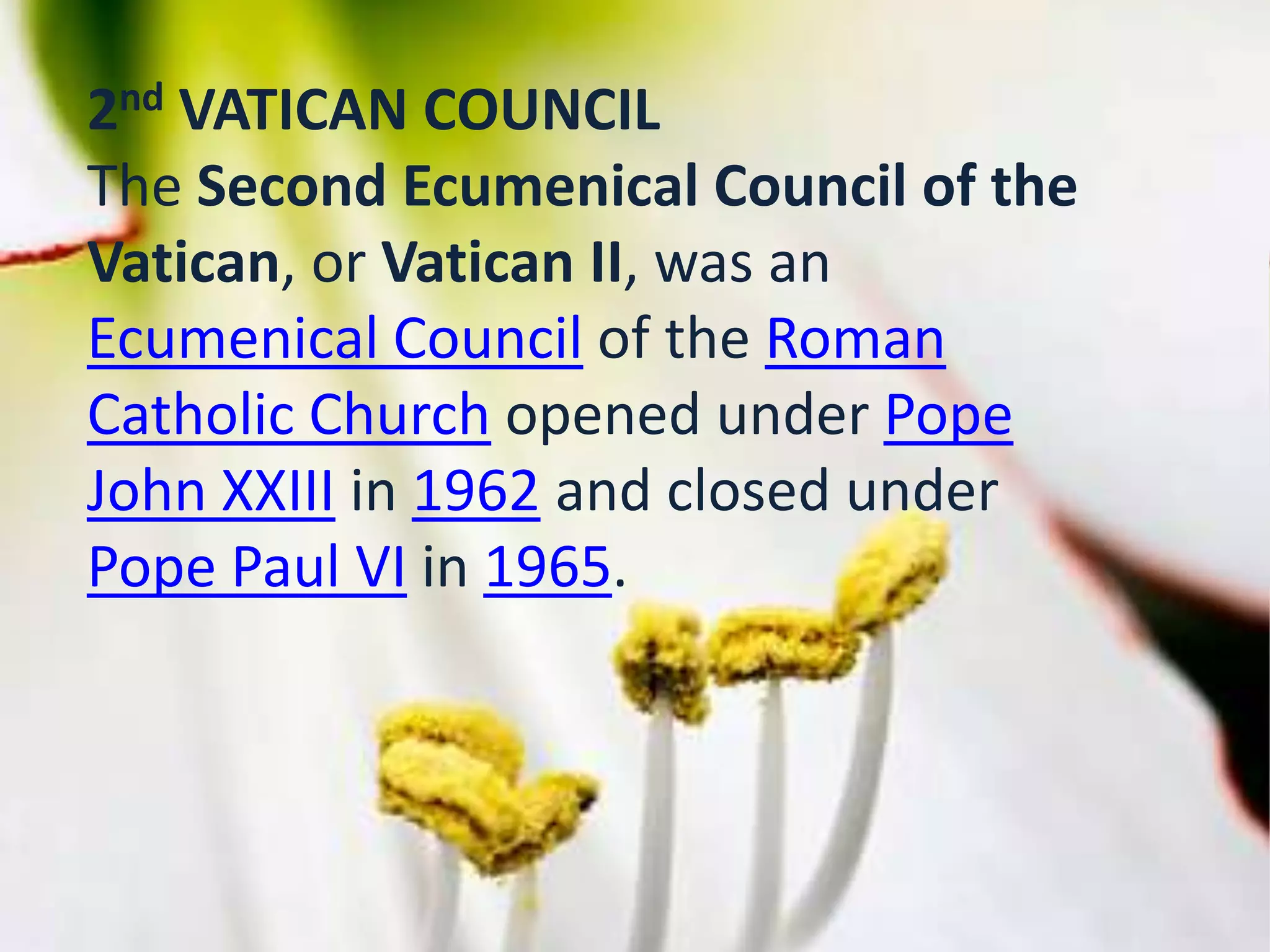 A Brief History of Catholic church | PPTX