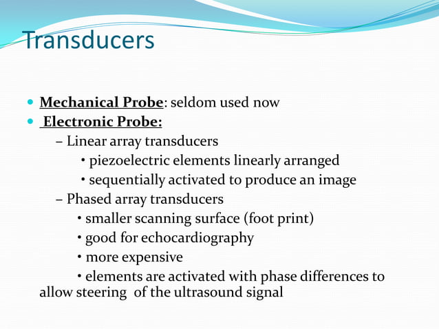 ULTRASOUND IMAGING PRINCIPLES | PPTX