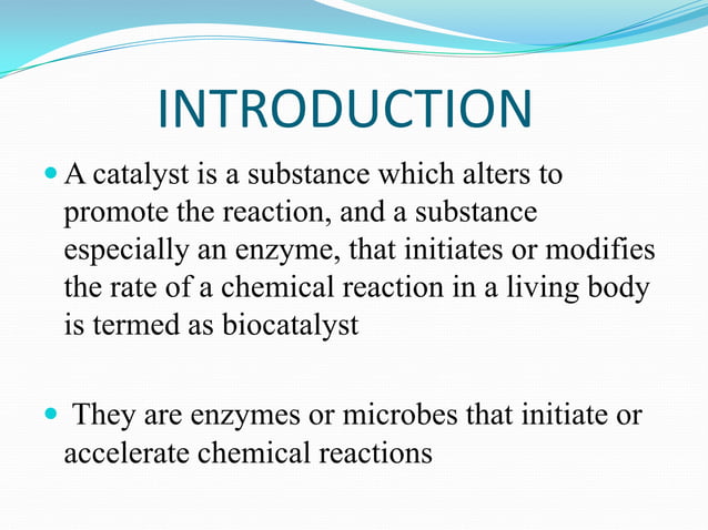 BIOCATALYST | PPTX