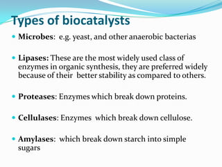 BIOCATALYST | PPTX