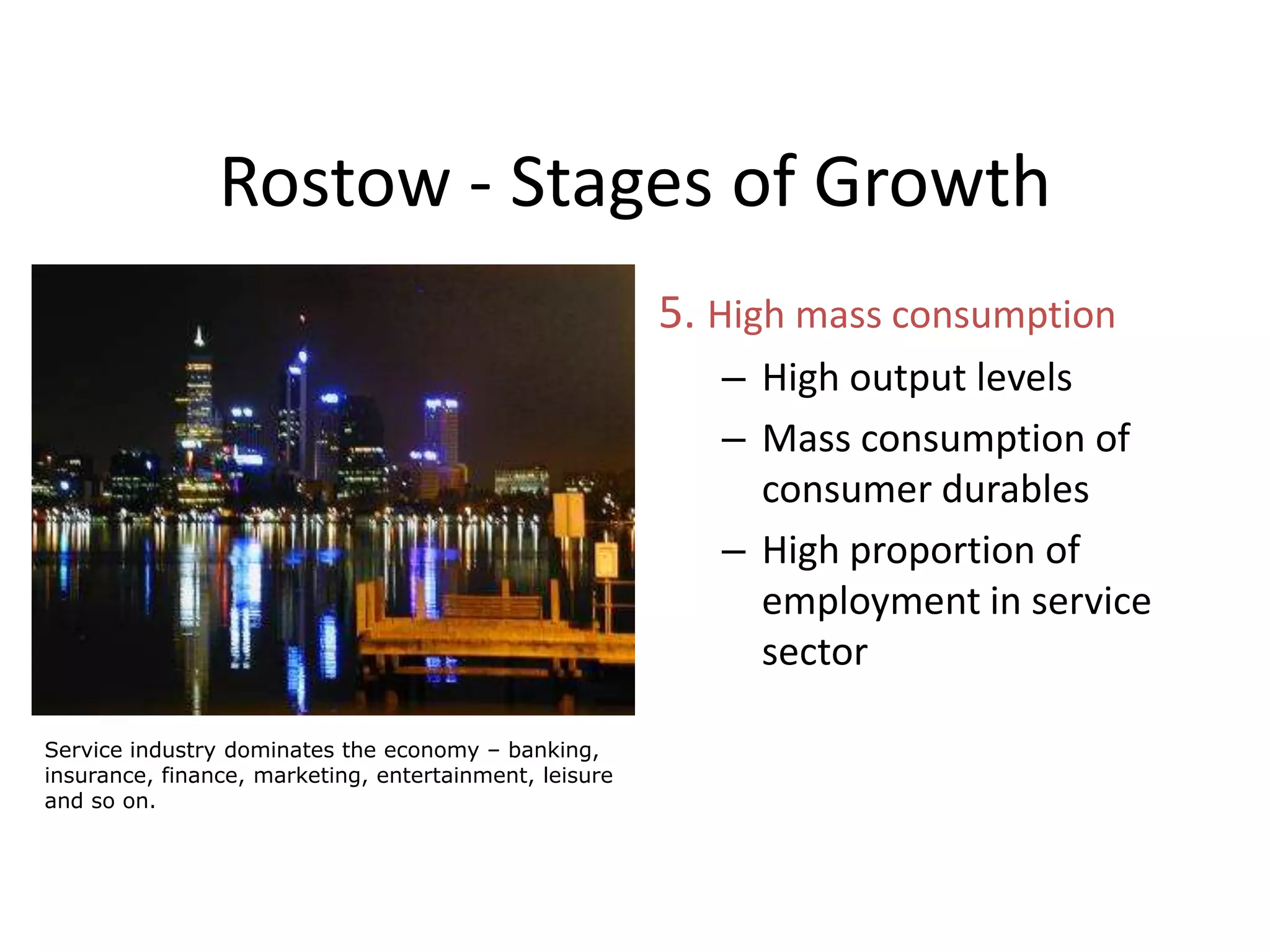 rostow stages of growth | PPTX