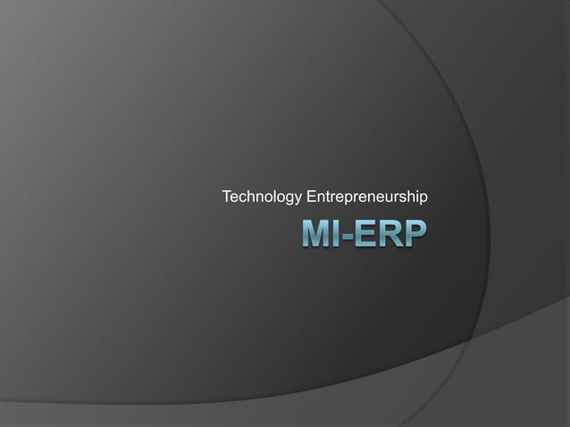 Tech ent | PPTX