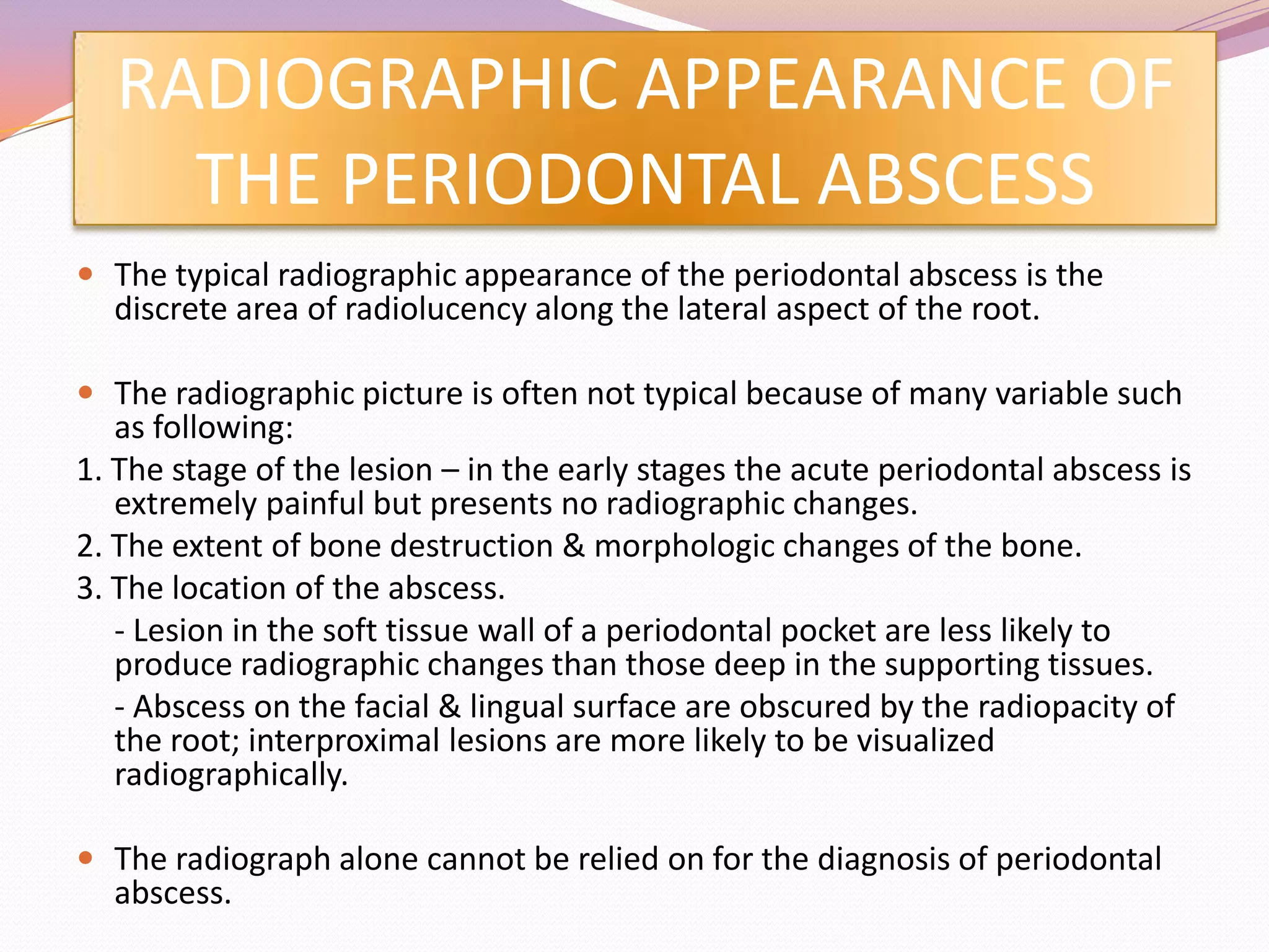 RADIOGRAPHIC AIDS IN THE DIAGNOSIS OF PERIODONTAL DISEASE | PPTX