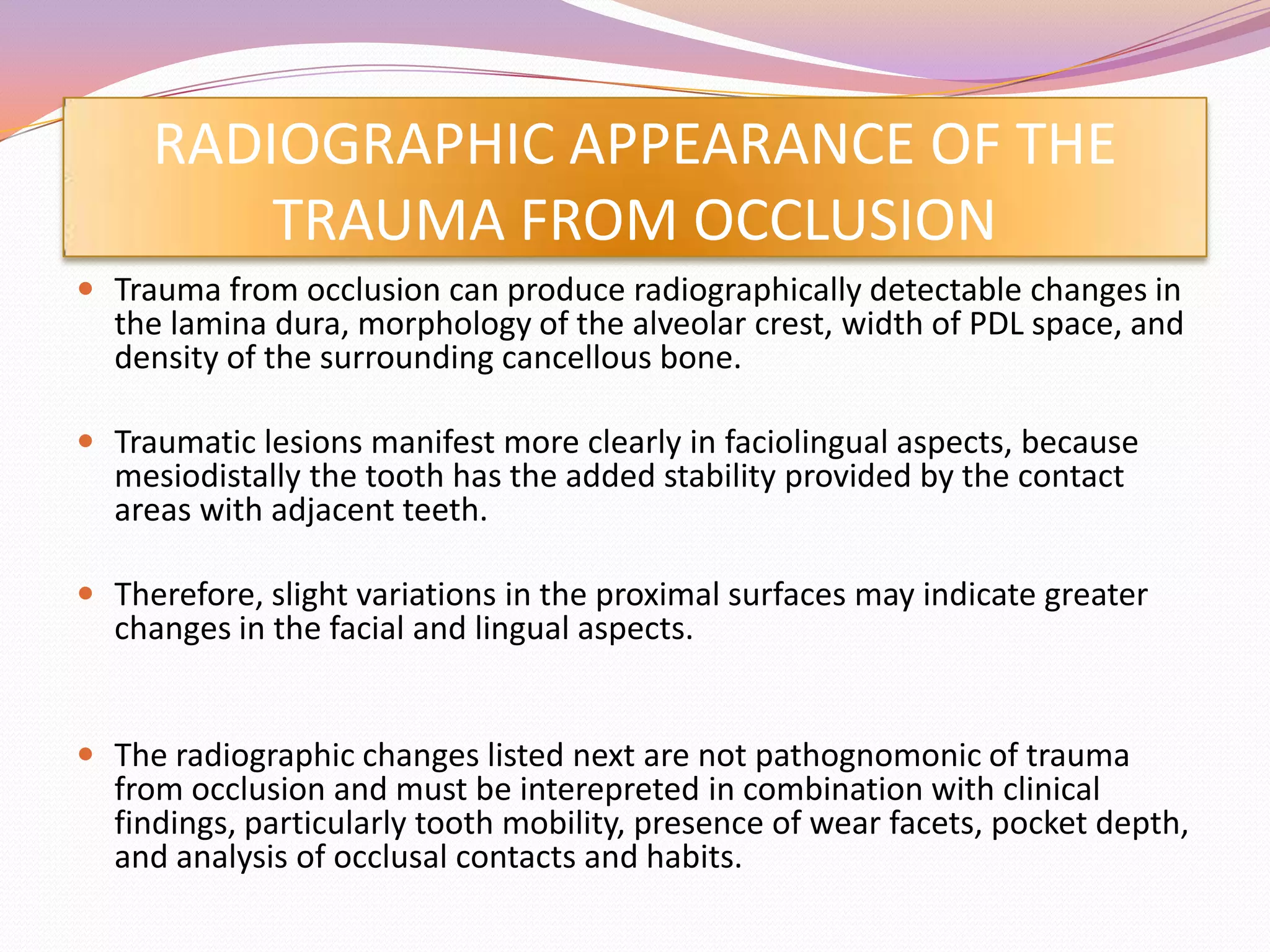 RADIOGRAPHIC AIDS IN THE DIAGNOSIS OF PERIODONTAL DISEASE | PPTX