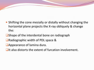 RADIOGRAPHIC AIDS IN THE DIAGNOSIS OF PERIODONTAL DISEASE | PPTX