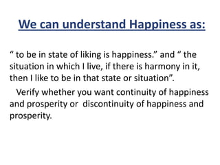 basic human aspirations | PPTX