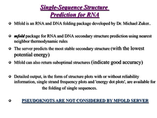 rna synthesis and working | PPTX