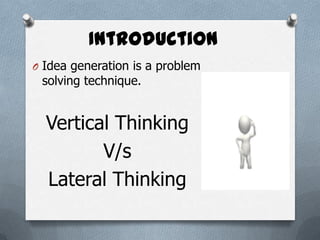 Lateral Thinking | PPTX