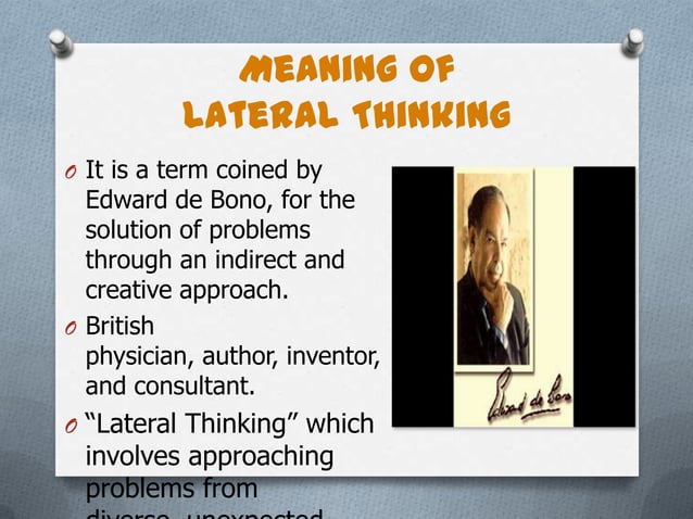 Lateral Thinking | PPTX