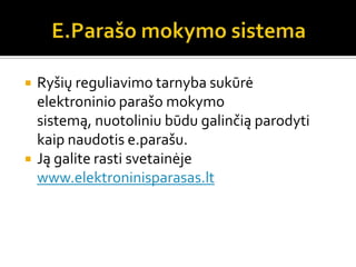 Elektroninis parašas | PPTX