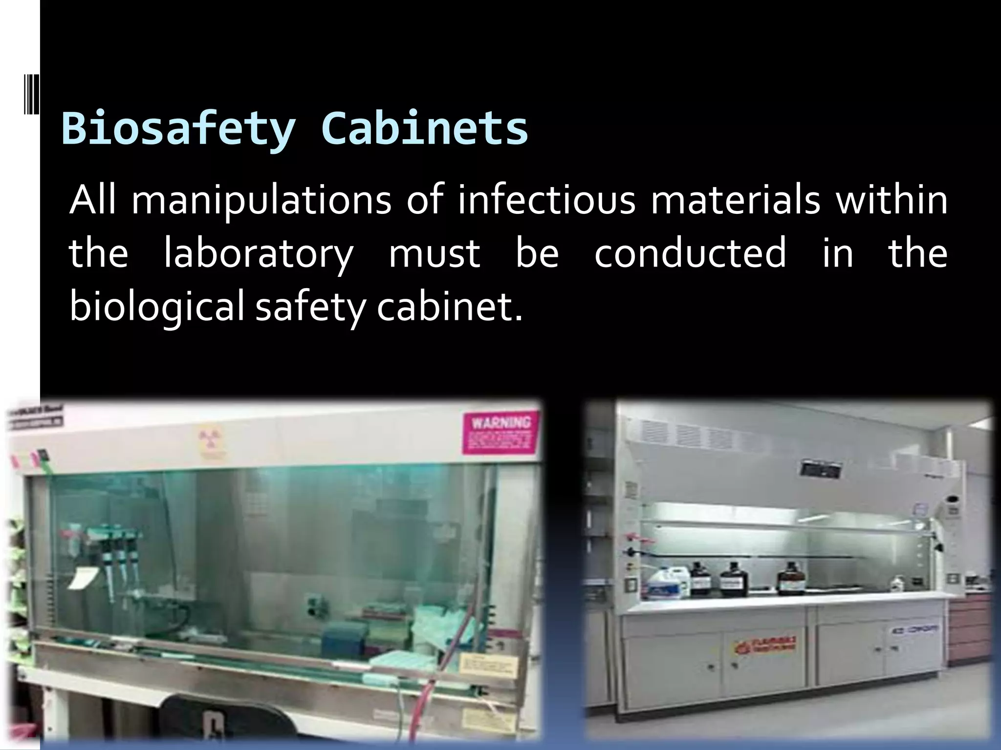 Biosafety and ethics in Molecular biology laboratory | PPTX