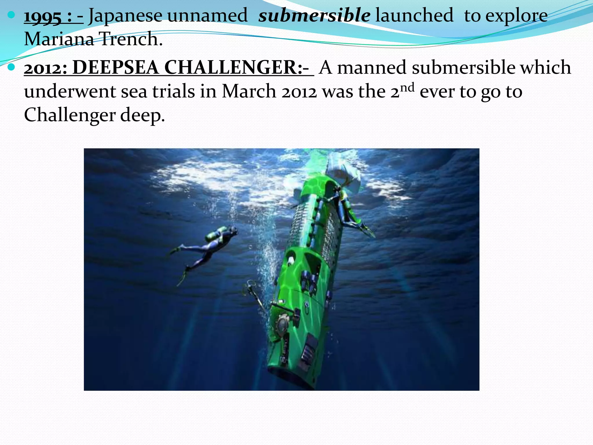 mariana trench | PPTX