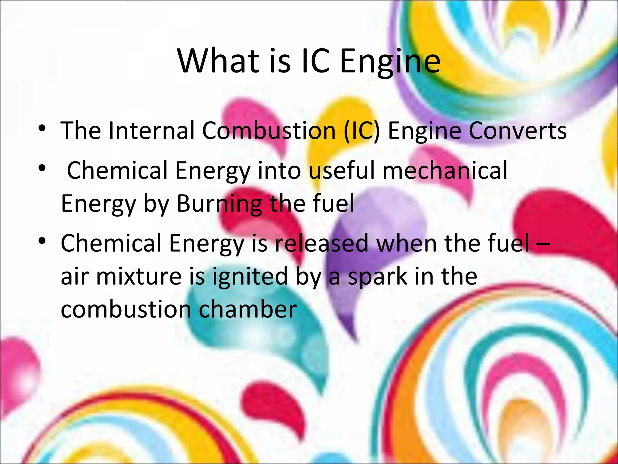IC Engine PPt | PPT