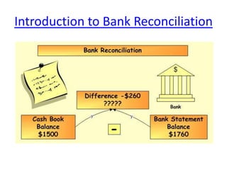 bank reconcilliation | PPTX