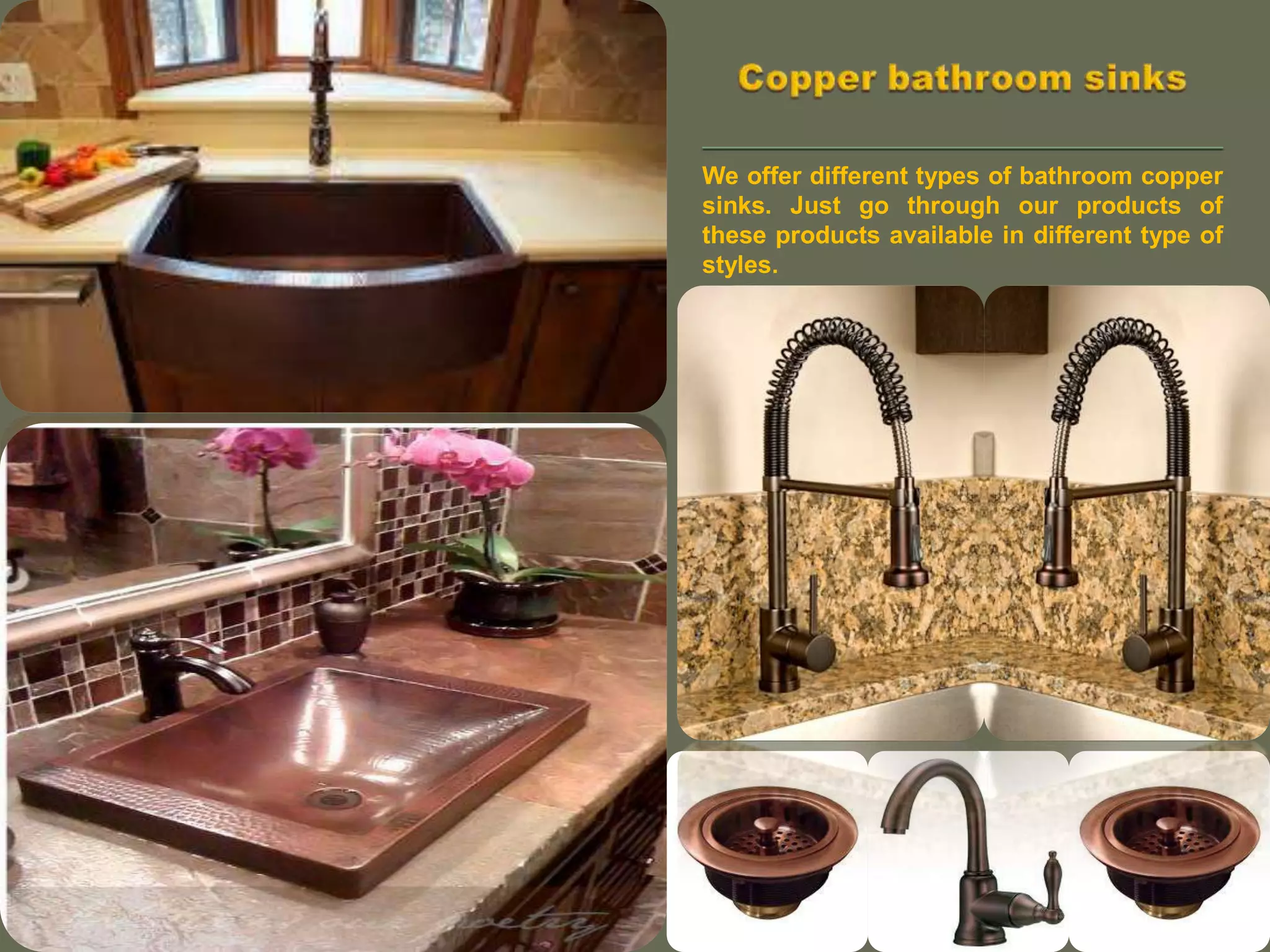 Copper sinks | PPT