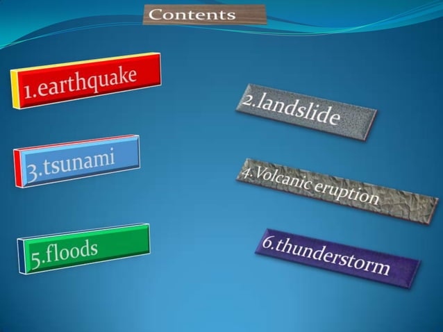 DISASTER AND ITS CAUSES | PPTX