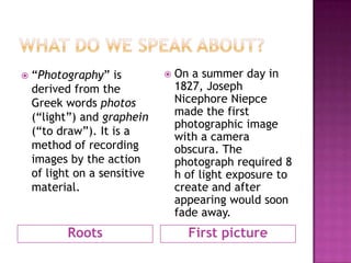 British Photography | PPTX