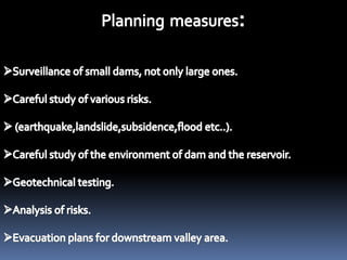 geotechnical failures of dam | PPT