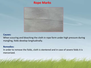 Knit dyeing faults And Remidies | PPTX