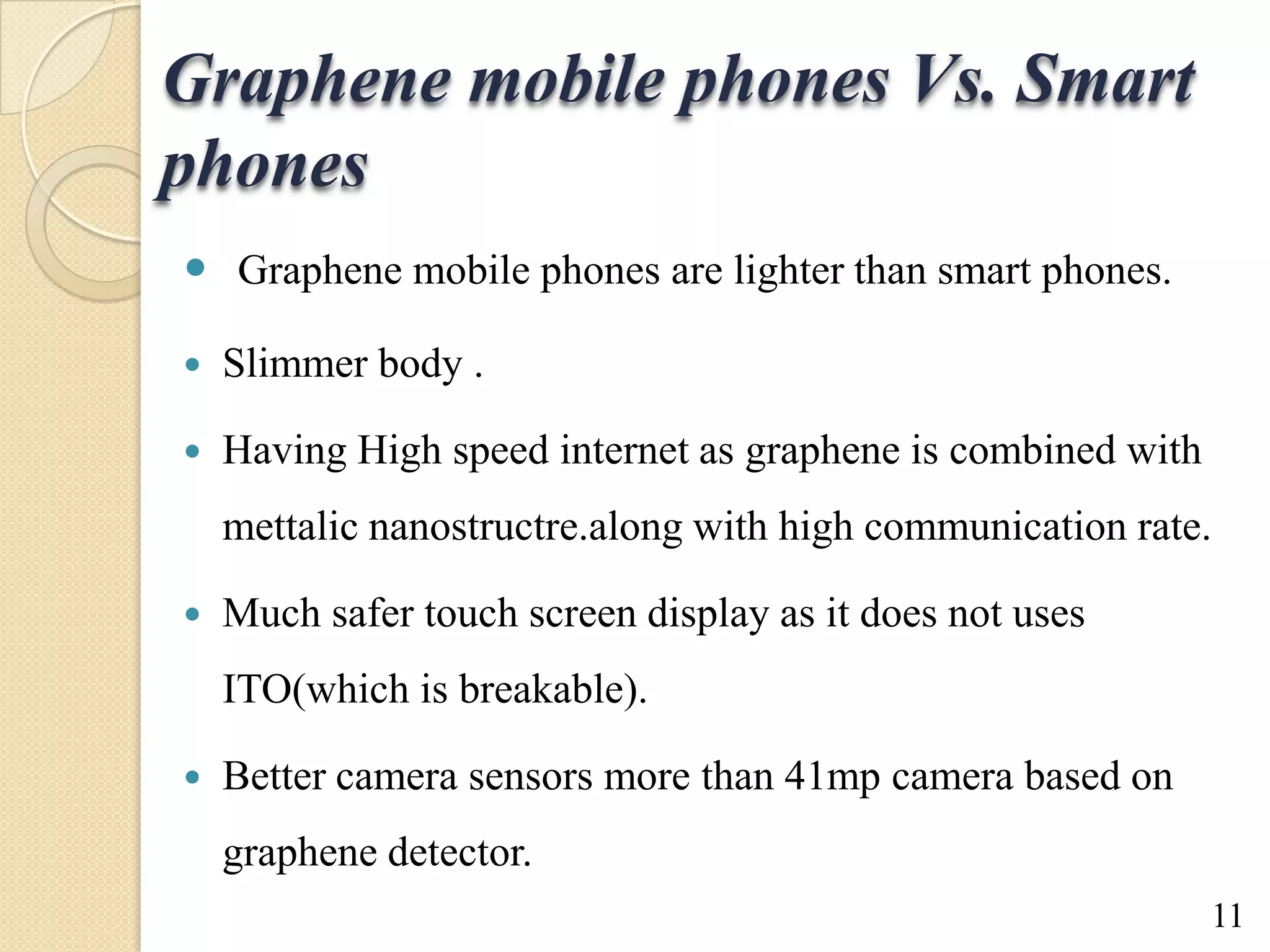 Graphene mobile phone | PPT