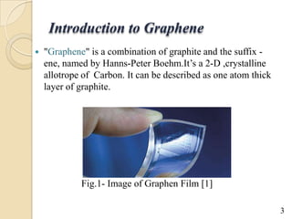 Graphene mobile phone | PPT