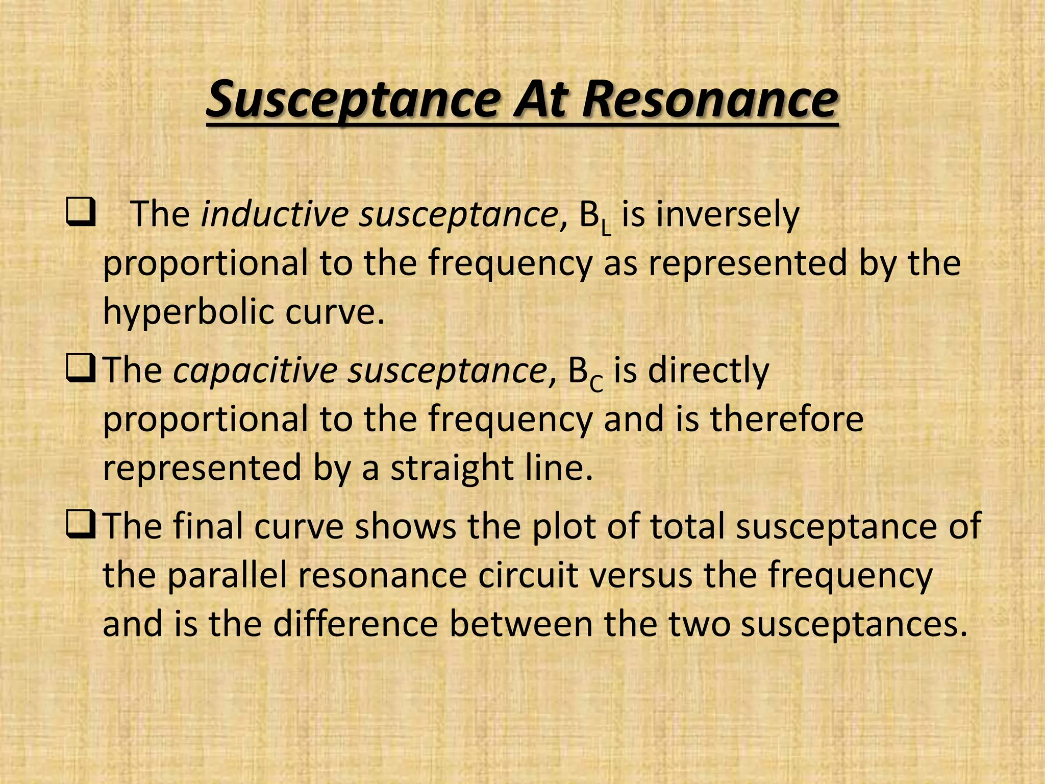 Resonance in parallel rlc circuit | PPTX | Computer Networking | Computing