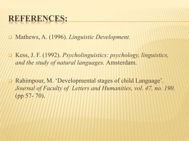 Stages Of Child Language Acquisition stages-of-child-language-acquisition