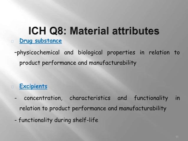 ICH Guideline Q8 Pharmaceutical Development | PPTX