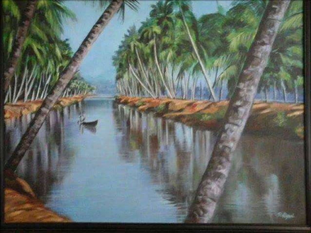 PAINTINGS OF T.C.RAJAN | PPTX